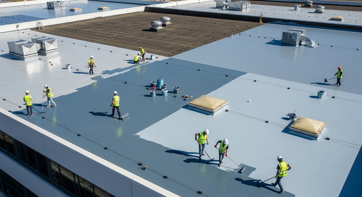 PMMA Roofing Systems | Advanced Liquid-Applied Waterproofing Solutions